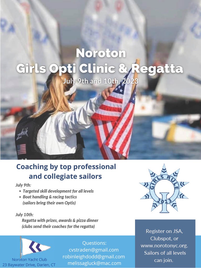 Junior Sailing Public - Noroton Yacht Club