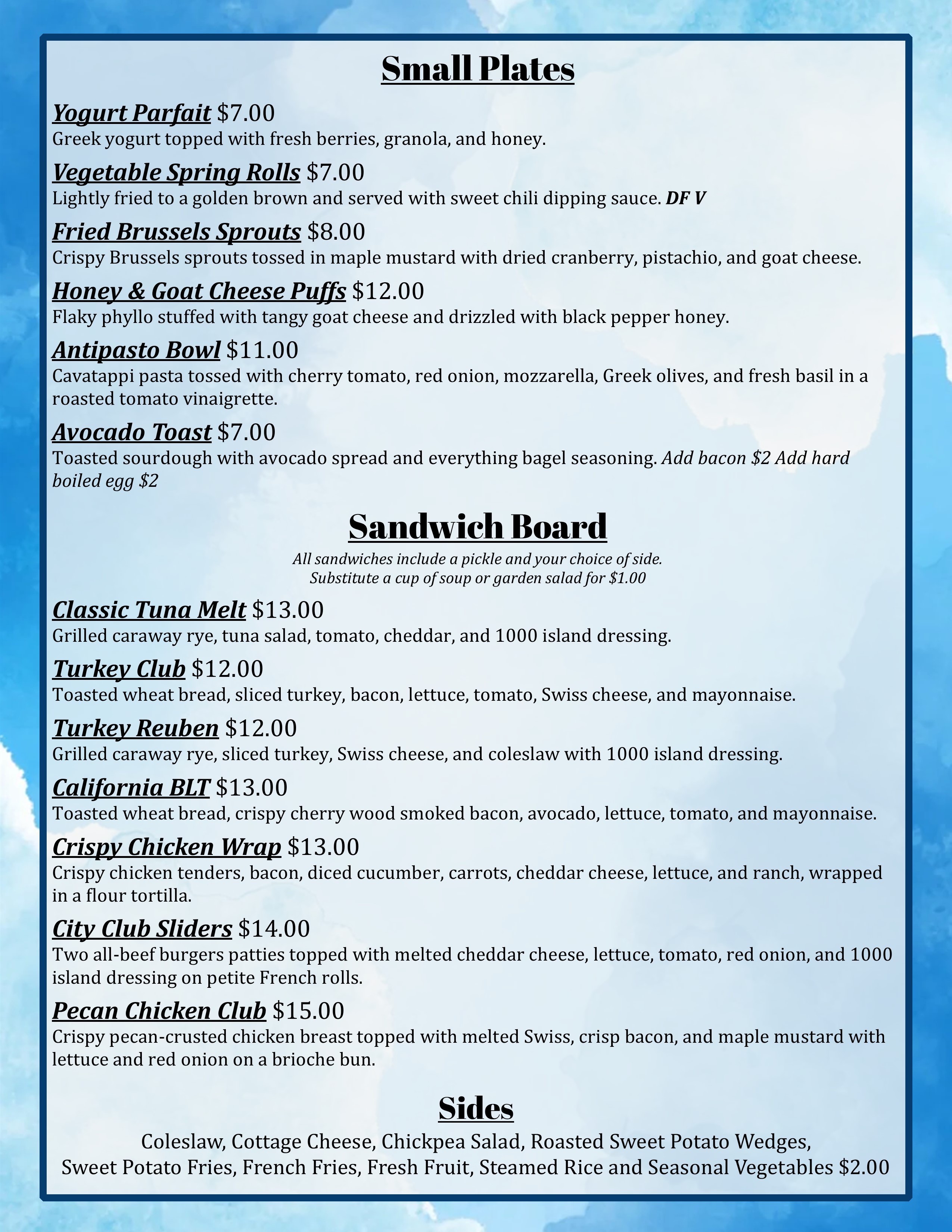 AACC Dining - Ann Arbor City Club